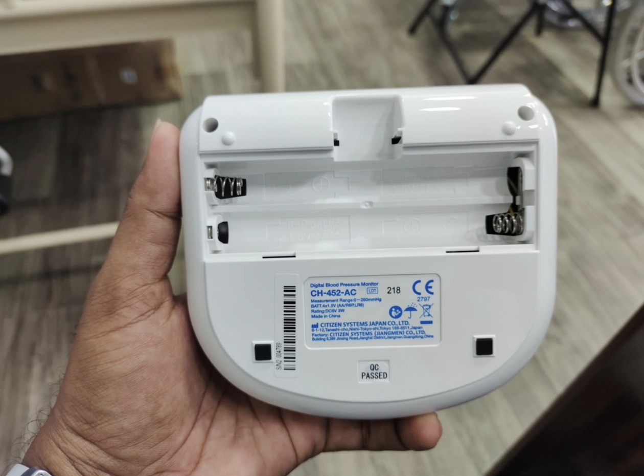 Citizen Blood Pressure Monitor CH-452-AC – Doc990